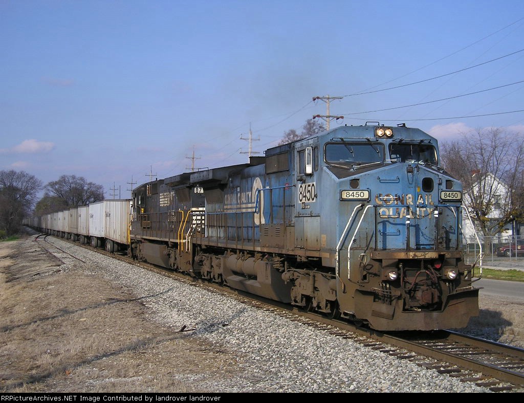 NS 8450 On NS 251 Eastbound